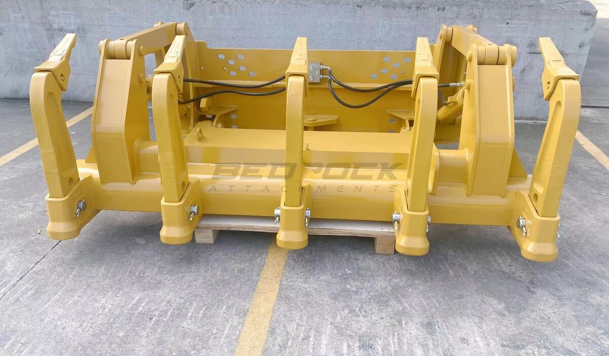 2 BBL Cylinders MS Ripper fits CAT 966 Wheel Loader - Bedrock Attachments