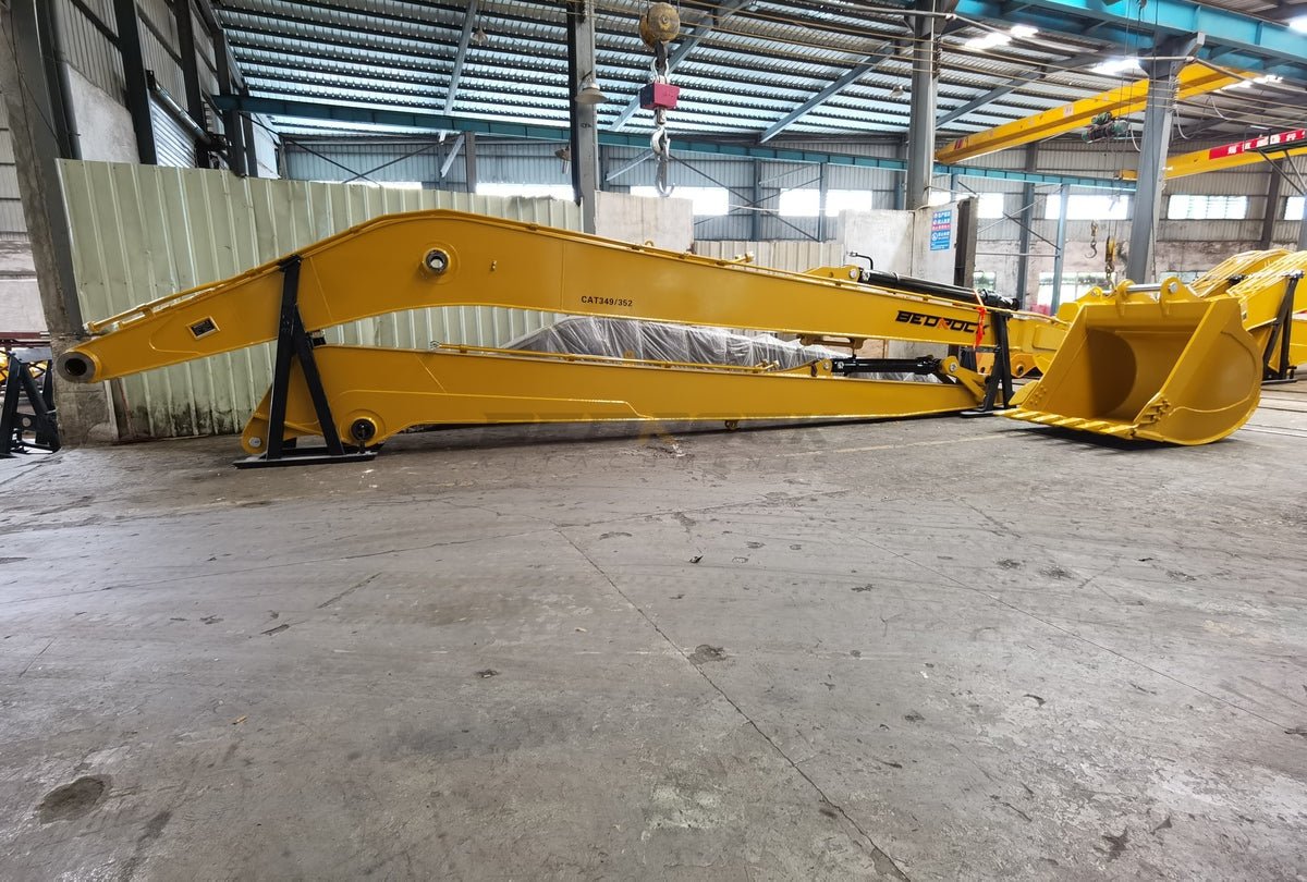 20m Long Reach fits CAT 349 Excavator, CB Linkage - Bedrock Attachments