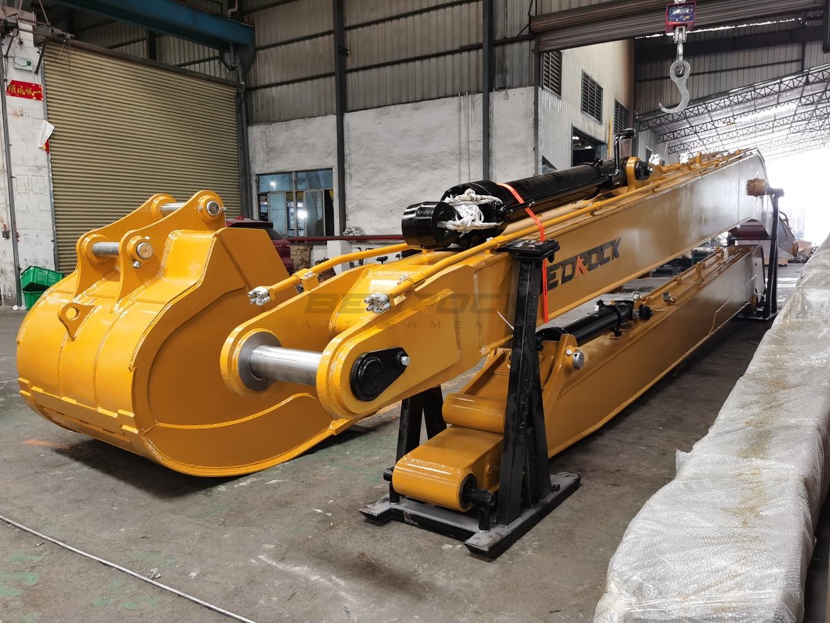 20m Long Reach fits CAT 349 Excavator, CB Linkage - Bedrock Attachments