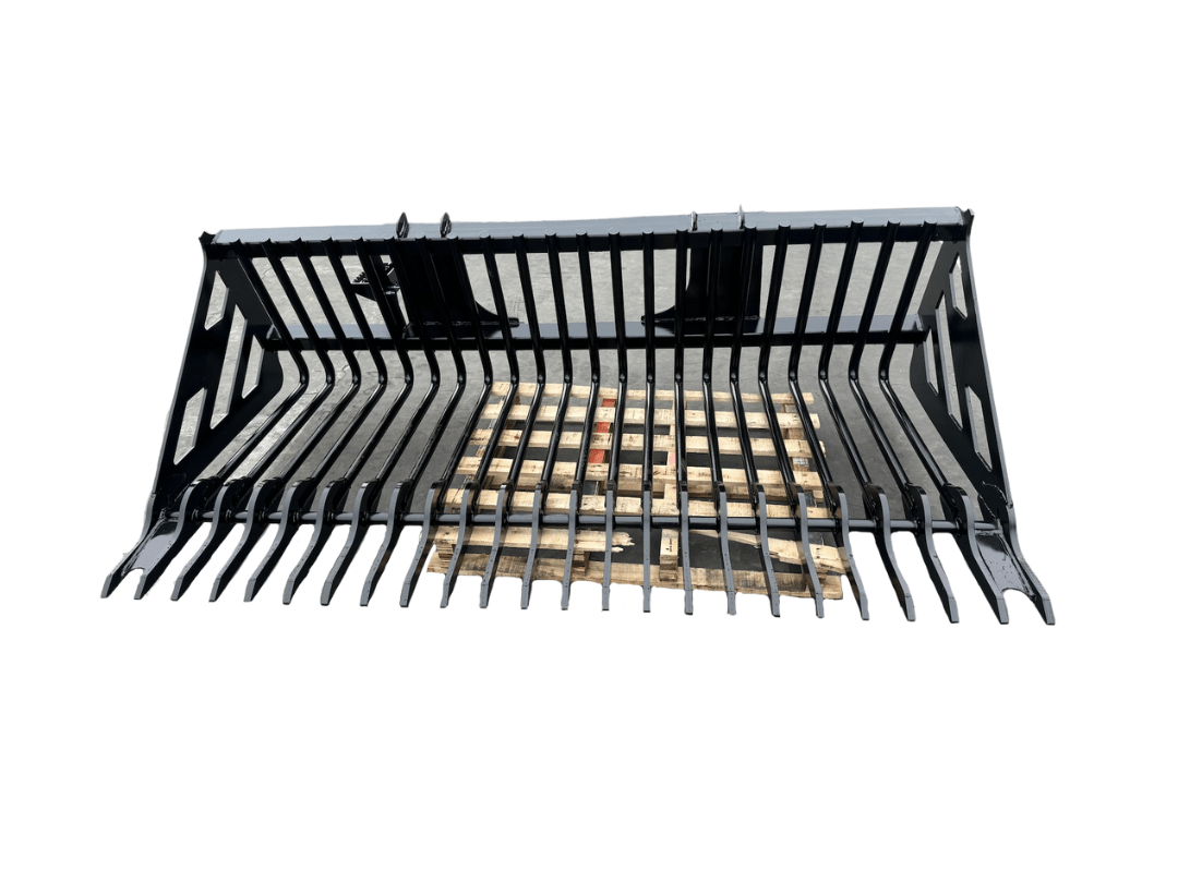 BUCKET GP-SKELETON 85-87,2206 mm, Rod Tine Style - Bedrock Attachments