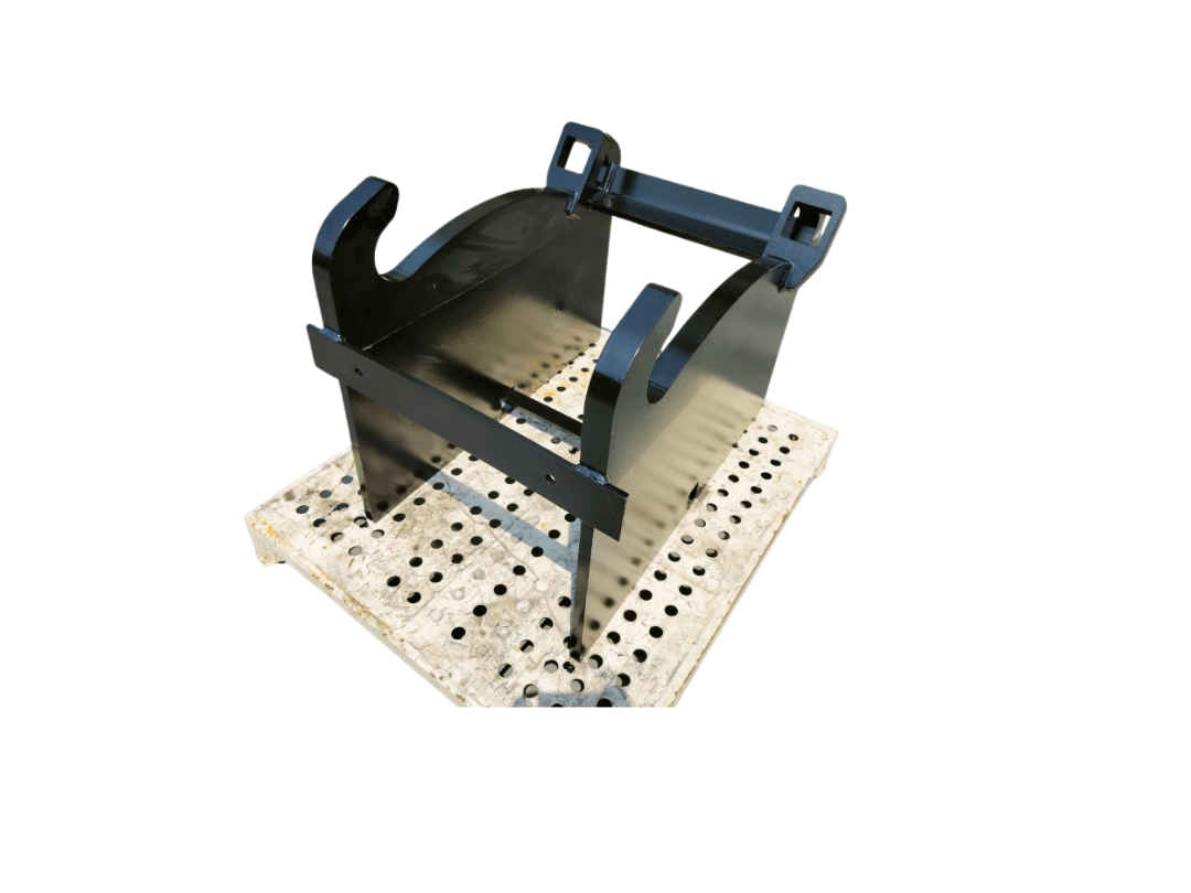 Fusion Coupler Blank Hook for Fitting Loader Buckets - Bedrock Attachments