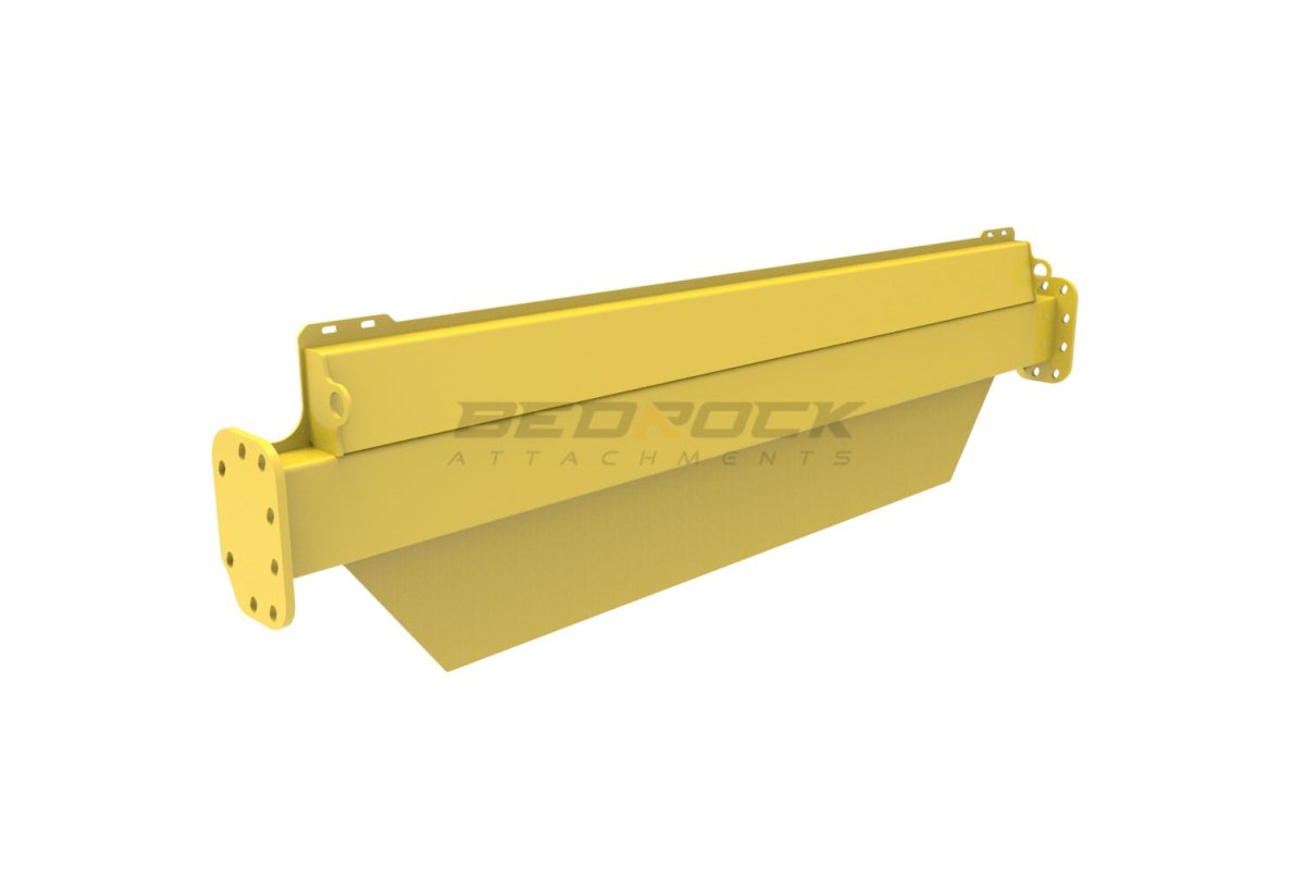 Rear Plate for Bell B30E Articulated Truck Tailgate - Bedrock Attachments